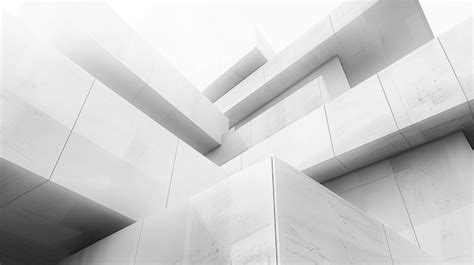 Premium Photo Photo Of A Minimalist Symphony In White Architecture