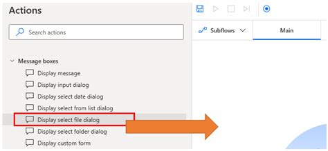 Display Select File Dialog Actionpower Automate Desktop Kaizen