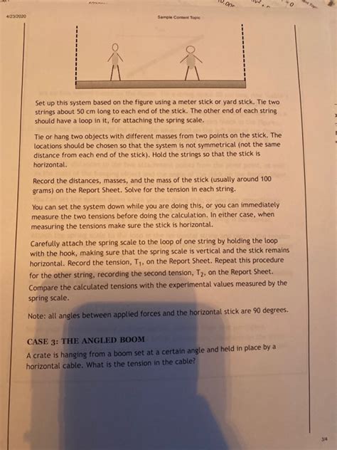 Listen Lab 11 Static Equilibrium Introduction The Chegg Com