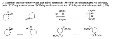 Solved Determine The Relationship Between Each Pair Of