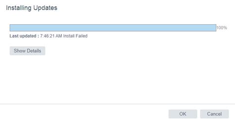 Vami Update Failed Due To Storagelog Partition Full Angry Admin
