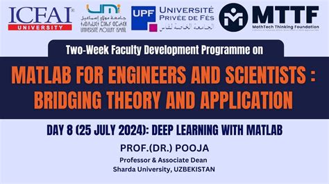 day 8 25 july 2024 deep learning with matlab youtube