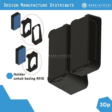 Jual Rfid Case Holder Mount Rc522 Rfid Reader Case Holder Shopee Indonesia