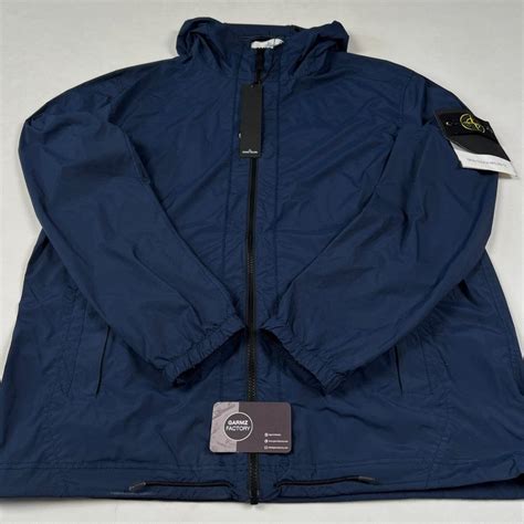 Stone Island Skin Touch Nylon Tc Jacket Navy Garmz Factory