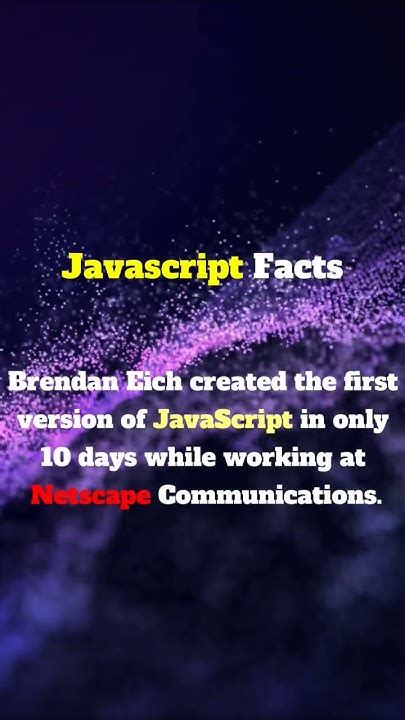 Javascript Facts 1 Coding Javascript Programming Youtube