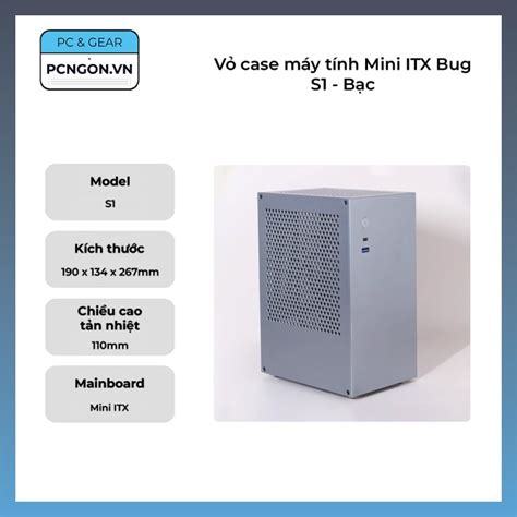 Vỏ Case Mini Itx Pcngon