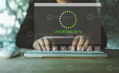 Update Software Application Upgrade Technology Concept Software Update