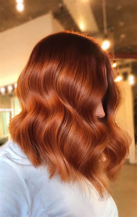 Copper Orange Hair Color