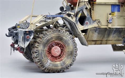 135 哈士奇排雷车 Husky Mk Iii Vmmd With Interrogation Arm 原创分享新