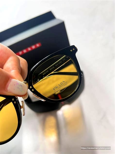 최신 유행 핫템 남성용 틴트 선글라스 추천 프라다 틴트 선글라스