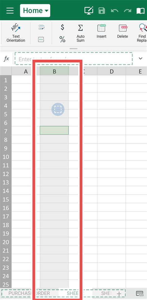 Move Rows Or Columns In Mobisheets Mobisystems