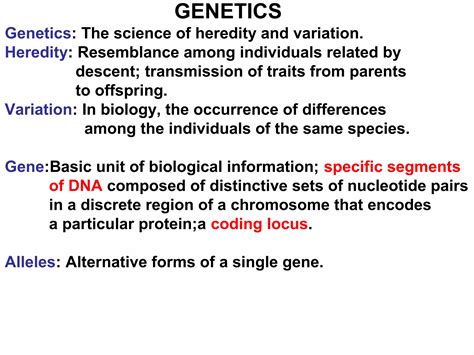 genetics introduction models of inheritance ppt gardening home