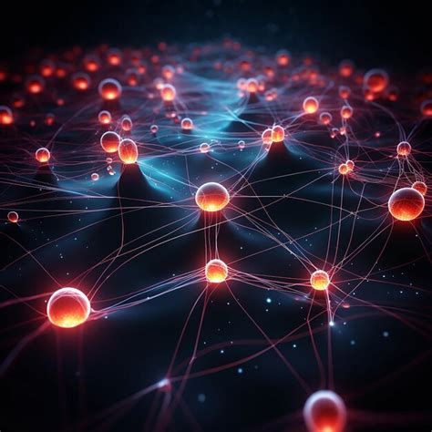 a computer generated image of a complex structure with connected lines