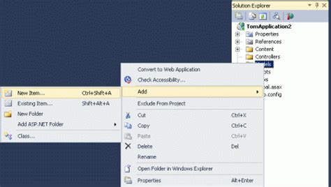 Adding Views In Asp Net Mvc Application