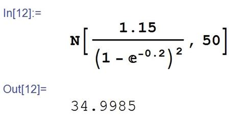Numerical Value Why Is Mathematica Not Able To Calculate More Digits