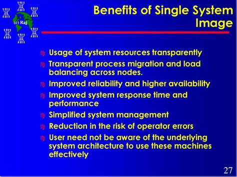 architecture alternatives for scalable single system image clusters