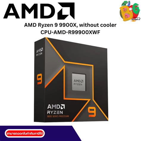Cpu ซีพียู Amd Ryzen 9 9900x 12c 24t 4 4 5 6ghz Amd Socket Am5 Shopee Thailand