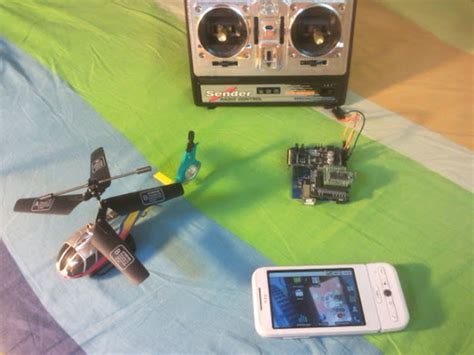 tutorial how to control an ir helicopter programmatically with arduino android kinect brain