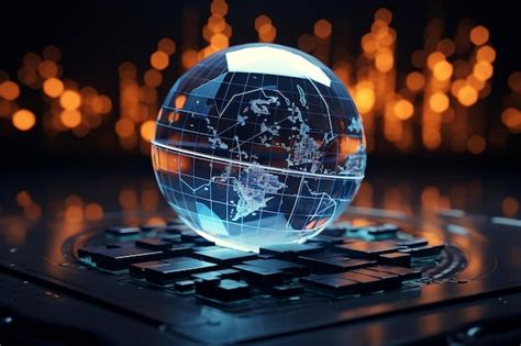 Premium Ai Image Crystal Financial Insight Generative Ai