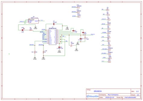 Motor Driver DRV8873H Q1 Platform For Creating And Sharing Projects OSHWLab