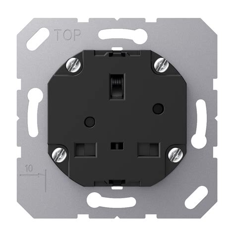 Socket Insert 1 Gang British Standard 1363 For Wall Boxes 60 Mm 3521 Eins