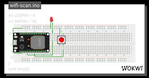 Wifi Scan Ino Copy Wokwi ESP STM Arduino Simulator