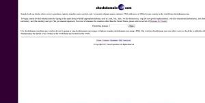 Check Domain Name Availability On Checkdomain Com