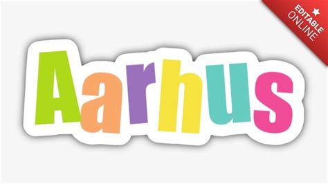 Aarhus Squishmallows Logo Text Effect Generator