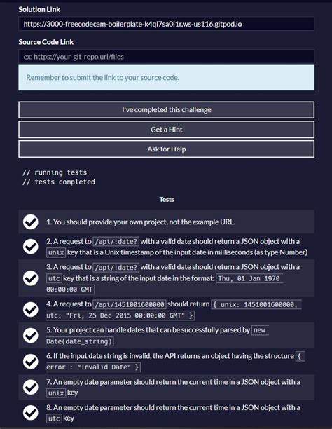 backend cert issue saving timestamp project freecodecamp support