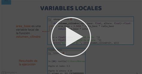 Variables Locales Módulo 1 Descubriendo El Mundo De La Programación