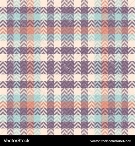 Cool Textile Check Repeatable Patterns Fabric Vector Image