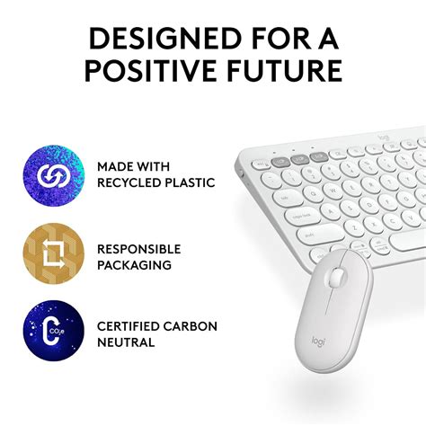 Buy Logitech Pebble 2 Wireless Keyboard And Mouse Combo Quiet And