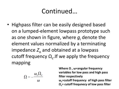 High Pass Filter Pdf