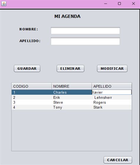 Github Msaenzyagendatelefonicacrud