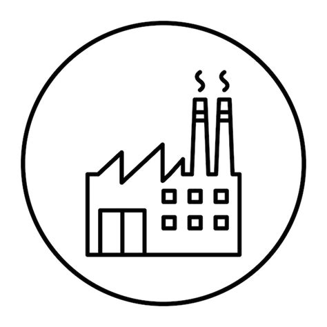 Premium Vector Factory Vector Illustration