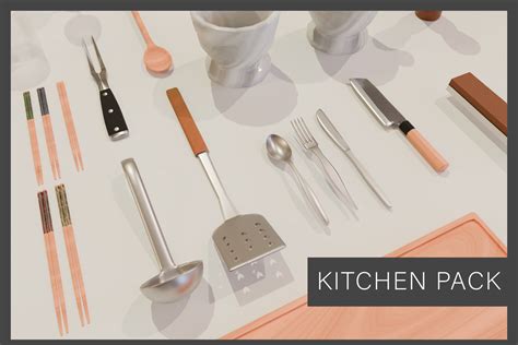 Cooking Pack D Props Unity Asset Store