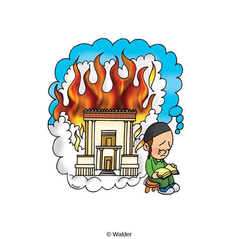 Remembering The Beis Hamikdash Burning Walder Education