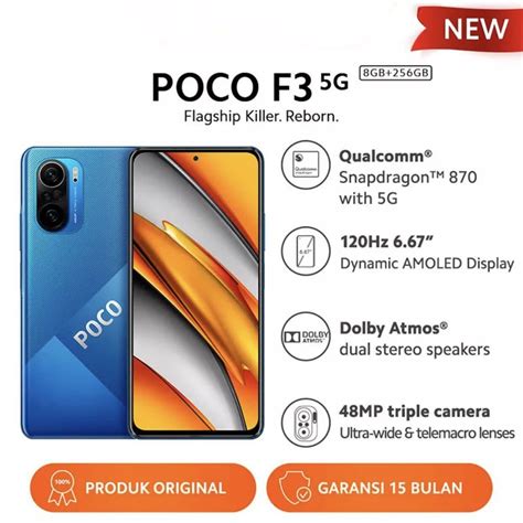 Jual Xiaomi Poco F G Gb Gb Gb Gb Snapdragon Nfc Amoled Garansi