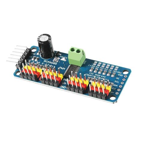 module pca9685 16 canaux 12 bit pwm servo driver i2c pour arduino ou