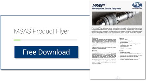 Master Surface Annulus Safety Valve Msas