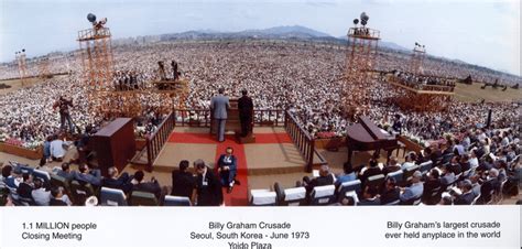 Billy Graham At Yoido Plaza Febc International Archive