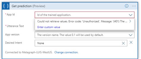 Use Endpoint Key For Luis Connector Microsoft Qanda
