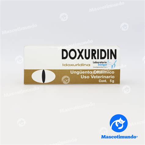 Doxuridin Compuesto UngÜento OftÁlmico 5 G Santgar Mascotimundo®