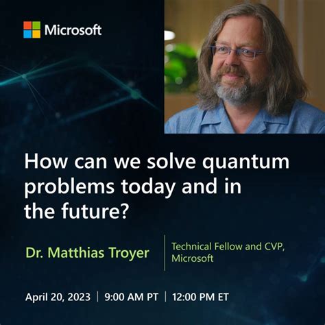 Ana Dobre On Linkedin Msftadvocate Azure Quantumcomputing Quantum