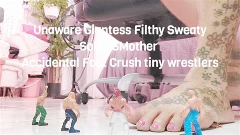 Unaware Giantess Filthy Sweaty Soles SMother Accidental Foot Crush Tiny Wrestlers Mkv Lola