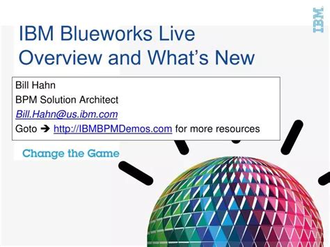 Ppt Ibm Blueworks Live Overview And Whats New Powerpoint Presentation Id 5572706