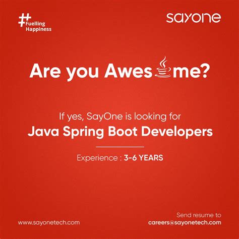 Sayone Technologies On Linkedin Sayone Fuellinghappiness Teamsayone Job Jobopening Infopark