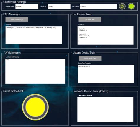 Example Using The Azure IoT Hub Client SL Library