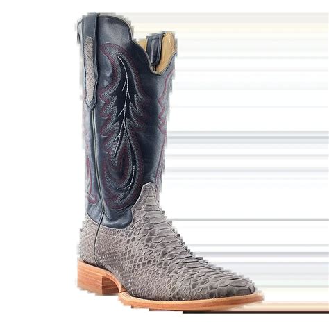 Mens Python Wide Square 13 R Watson Boots