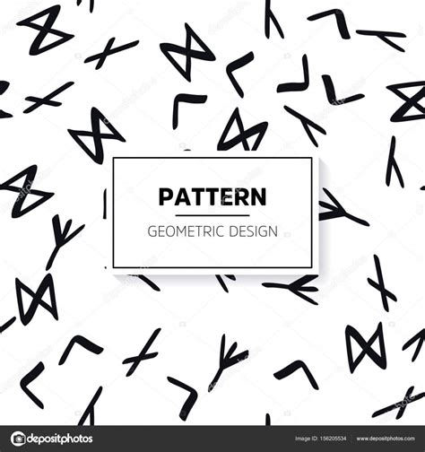 Monochrome Abstract Striped Texture Seamless Pattern For Background Stock Vector By ©vikasnezh